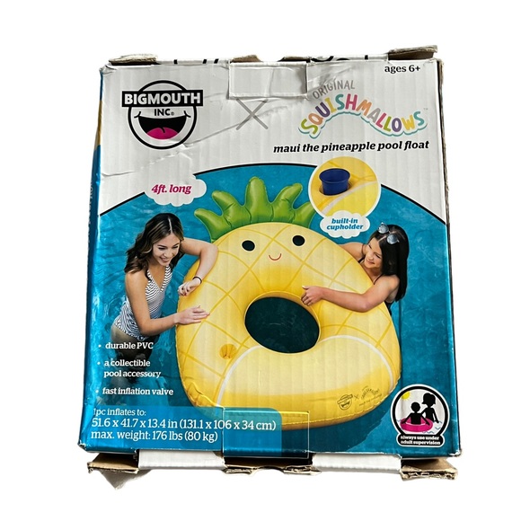 Squishmallows | Toys | Bigmouth X Squishmallows Pool Float With Builtin ...